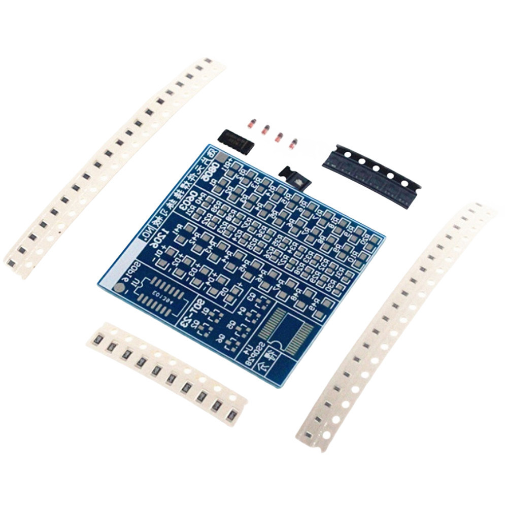 SMT SMD Component Welding Practice Board Soldering DIY Kits Fanny Skill ...