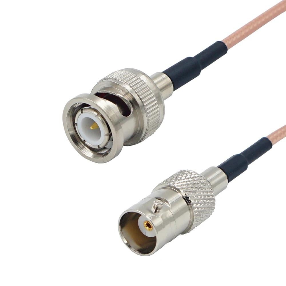 BNC Female to BNC Male Right angle HD-SDI Cable RG316 RF Coaxial Coax ...
