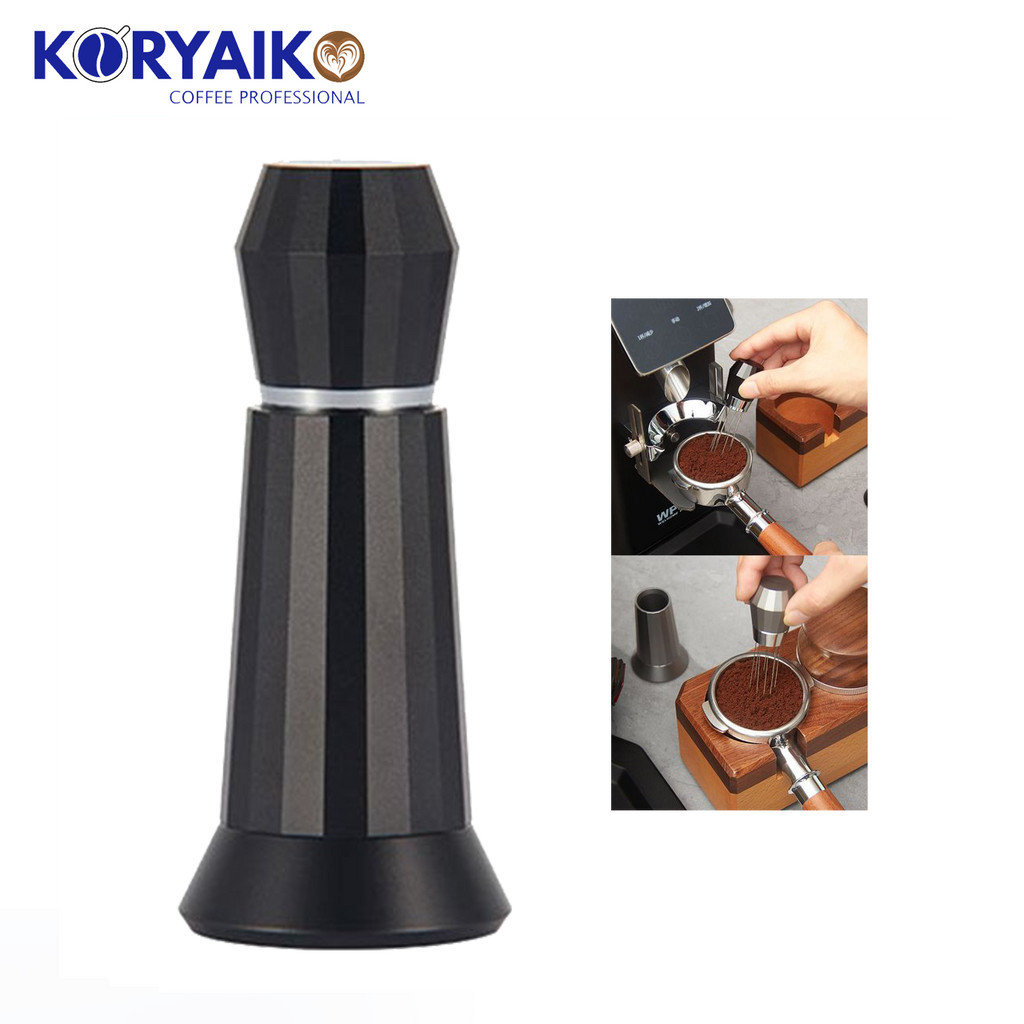 Koryaiko Professional Hand Distribution Handle and Stand Espresso ...