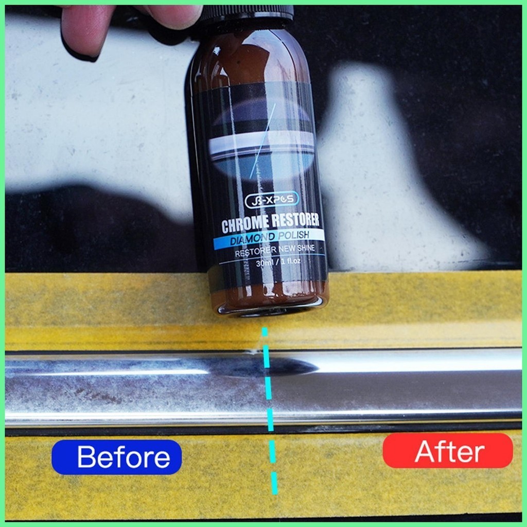 Chrome Polish Rust Remover Metal Polishing Restorer Remove Rust 30ml ...