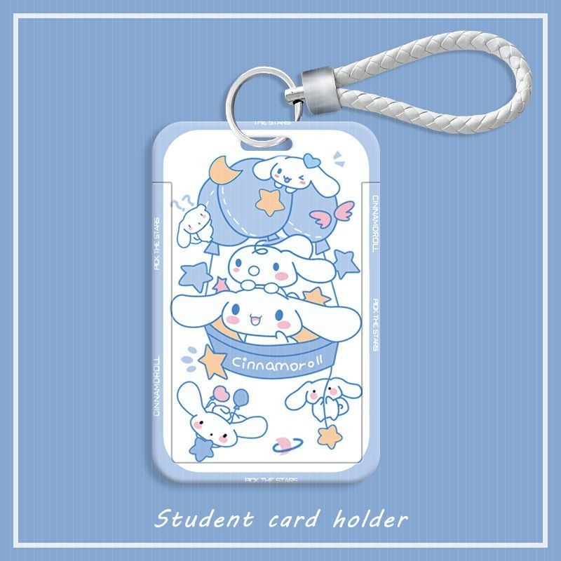 Cartoon cinnamoroll Card case Credit Card Holder Student ID Card Holder ...