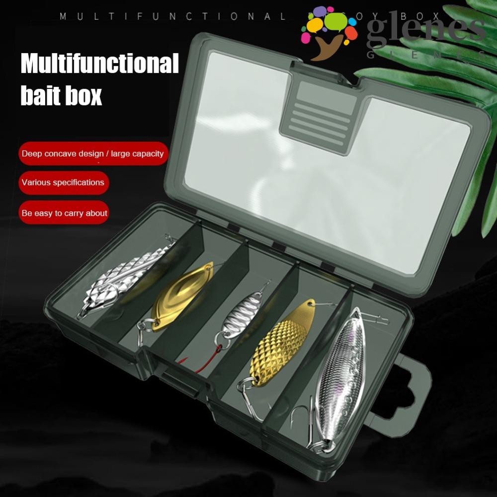 GLENES Tool Box Container Case Hooks Tool Case Bait Box Fishing ...