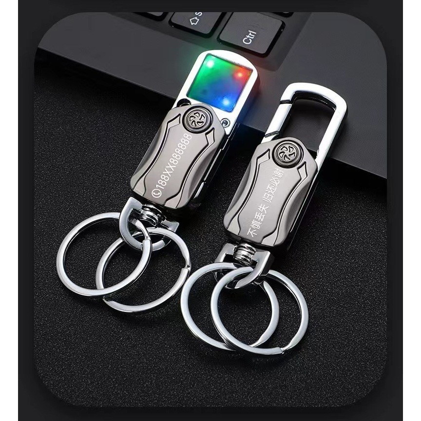 Multifunction 360 Bearing with Gyro Rotation Personalized Keychain with ...