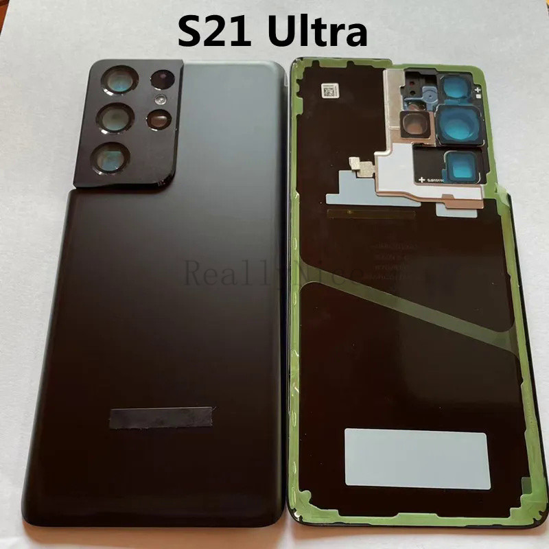 Back Glass Replacement For Samsung Galaxy S21 Ultra SM-G998FD Battery ...