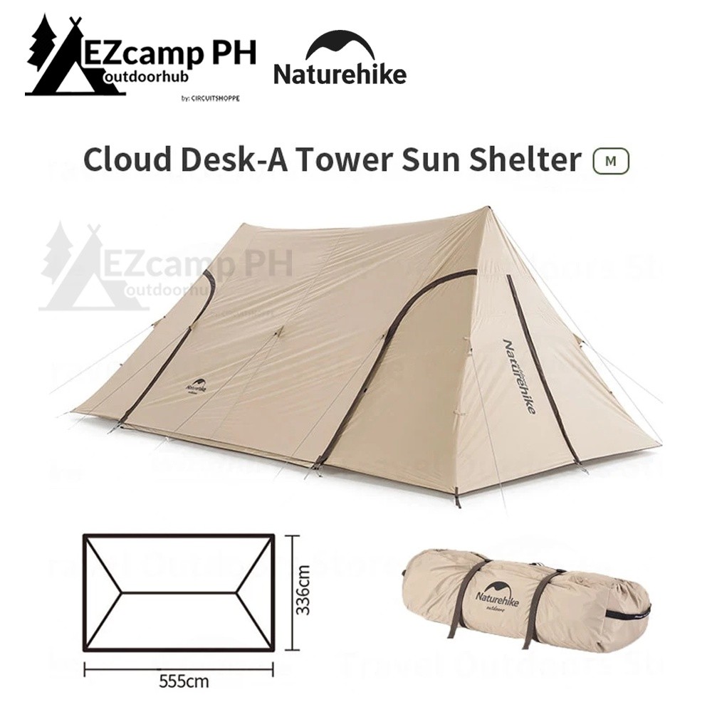 Naturehike CLOUD DESK M Twin Tower Outdoor Shelter Hang Out Tent ...