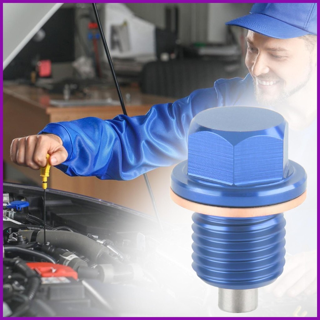 For automotive Oil Drain Plug Magnetic Car Accessories Screw Nut Bolt Replacement Sump Drain Nut ...