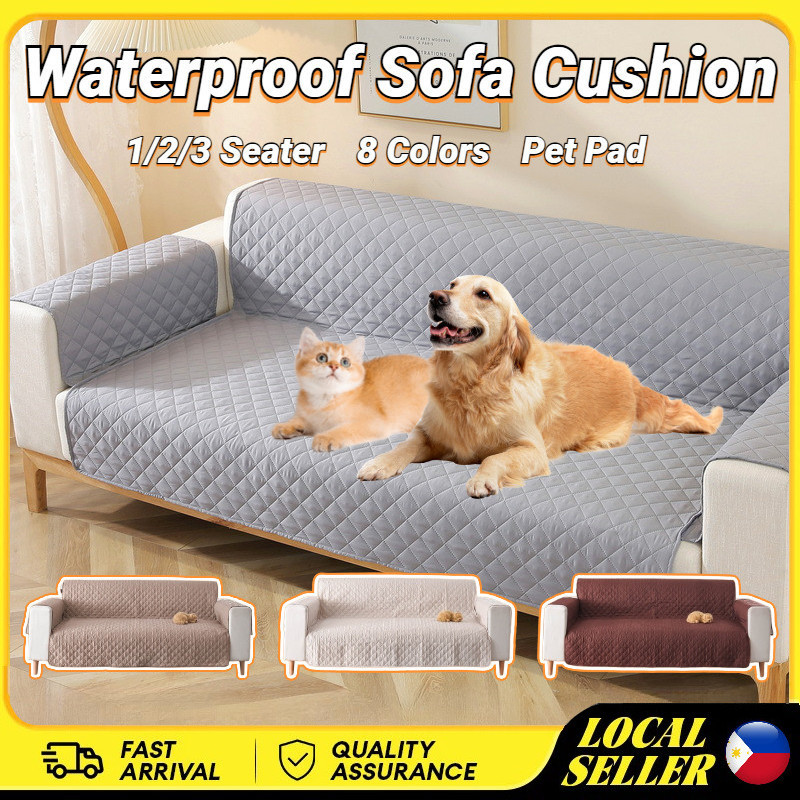 Sofa Cover 1/2/3 Seater Anti Scratch Sofa Cushion Anti-slip Removable ...