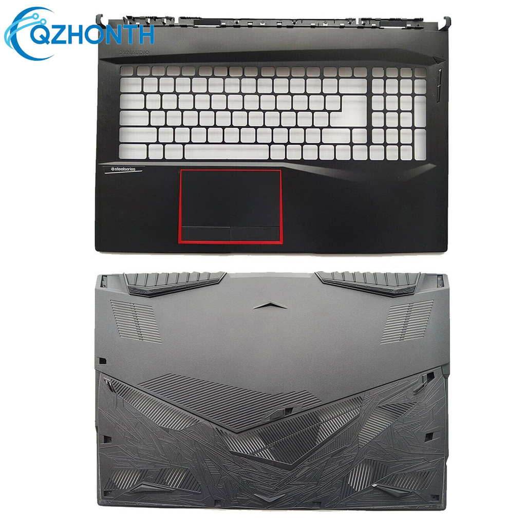 New Palmrest Upper Case + Bottom Case For MSI GE75 RAIDER 8RF 8RE 9SE ...