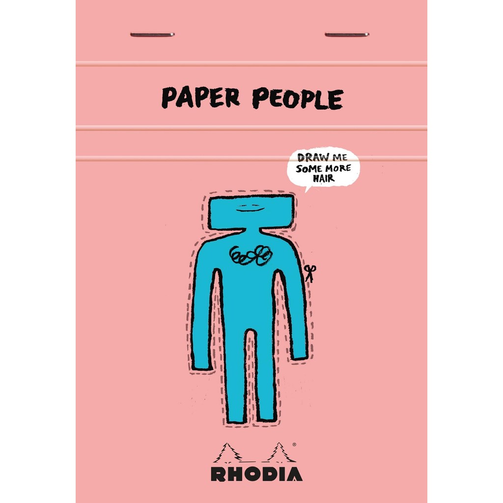 Set of 2 Rhodia x Jean-Julien Paper People Notepad No. 13 (10.3 x 14.6 ...