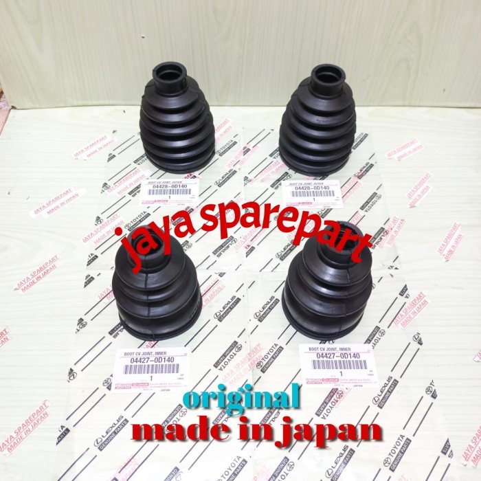 Front Axle Boot Rubber Cv Joint Yaris New Vios Gen2 1set 4pc Japan ...