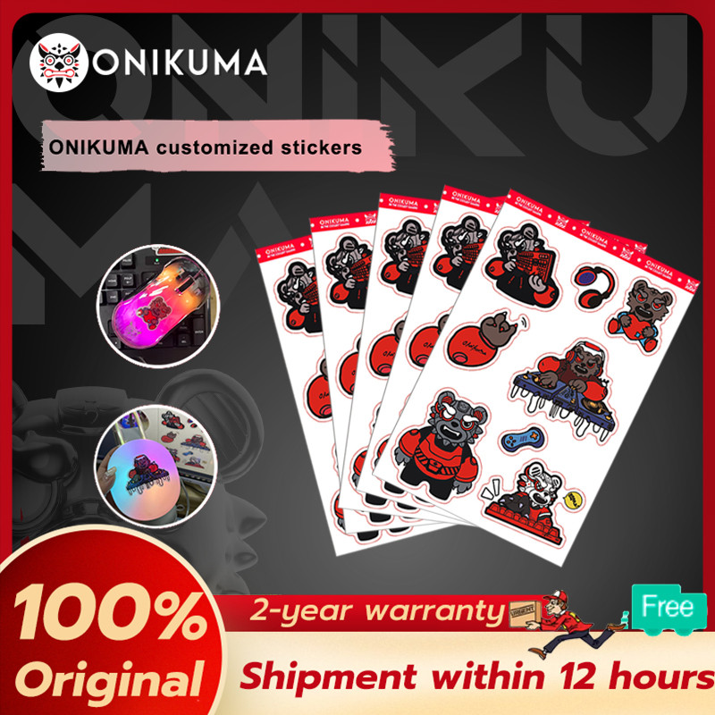 Onikuma Cartoon Stickers Decorative Stationery | Shopee Philippines