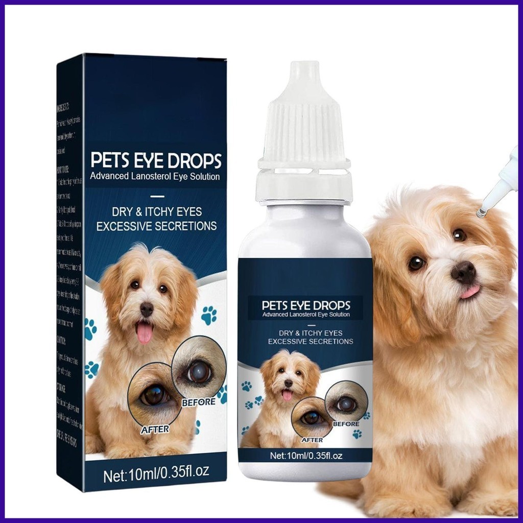 Dog Cat Universal Eye Drops 10ml/0.35fl. oz Gentle Pet Eye Drops to ...