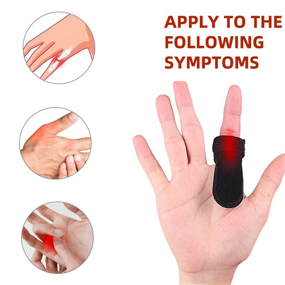 Pain Relief Trigger Finger Fixing Splint Straighten Brace Adjustable ...