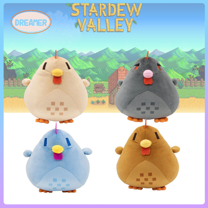 20cm Game Stardew Valley Plush Toys Soft Stuffed Chicken Doll Kawaii ...