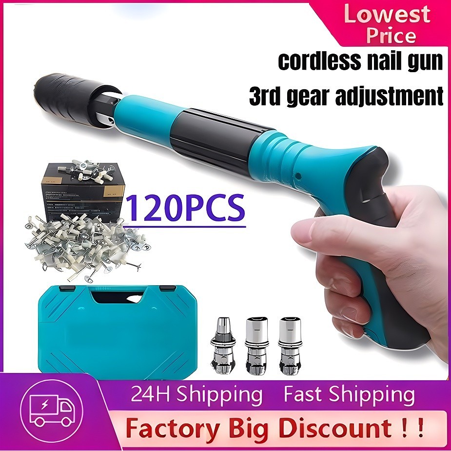 Nail Gun Manual Steel Rivet gun Tufting Nail Gun Concrete Wall Gun Pipe ...