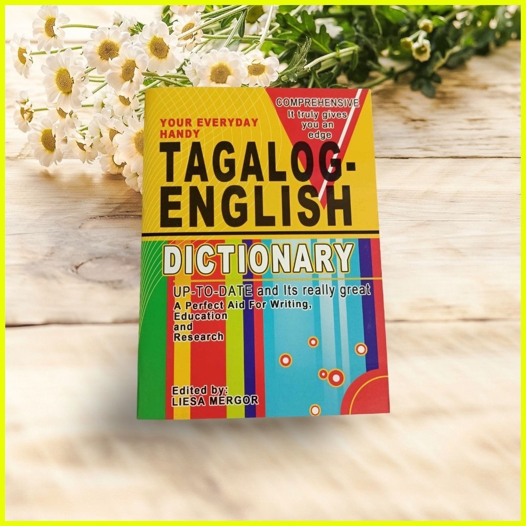 Tagalog- English Dictionary By Liesa Mergor | Shopee Philippines