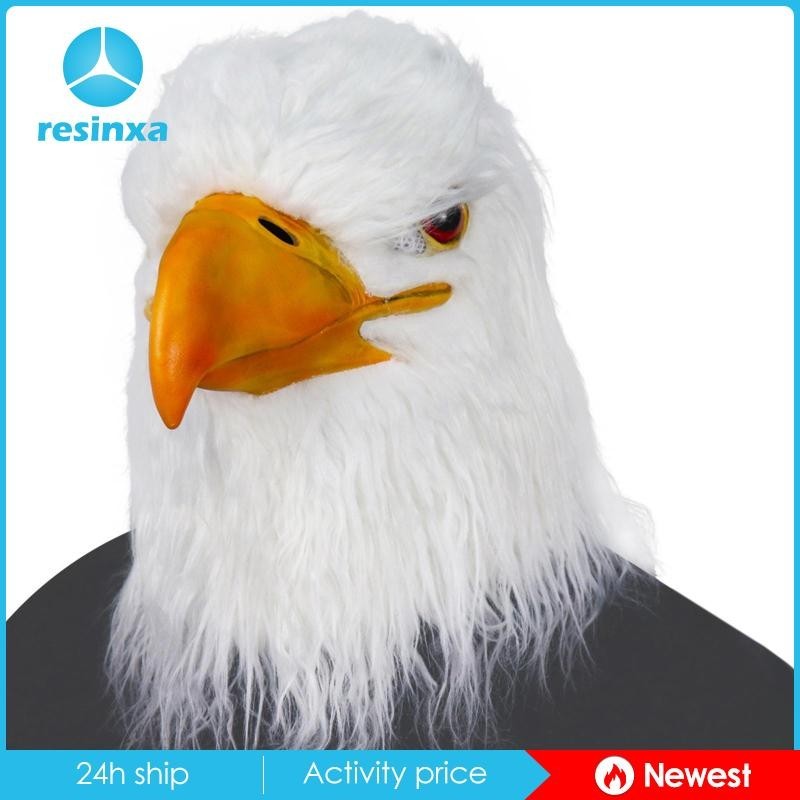 [Resinxa] Eagle Novelty Realistic Headdress Bird Cosplay Props Falcon ...