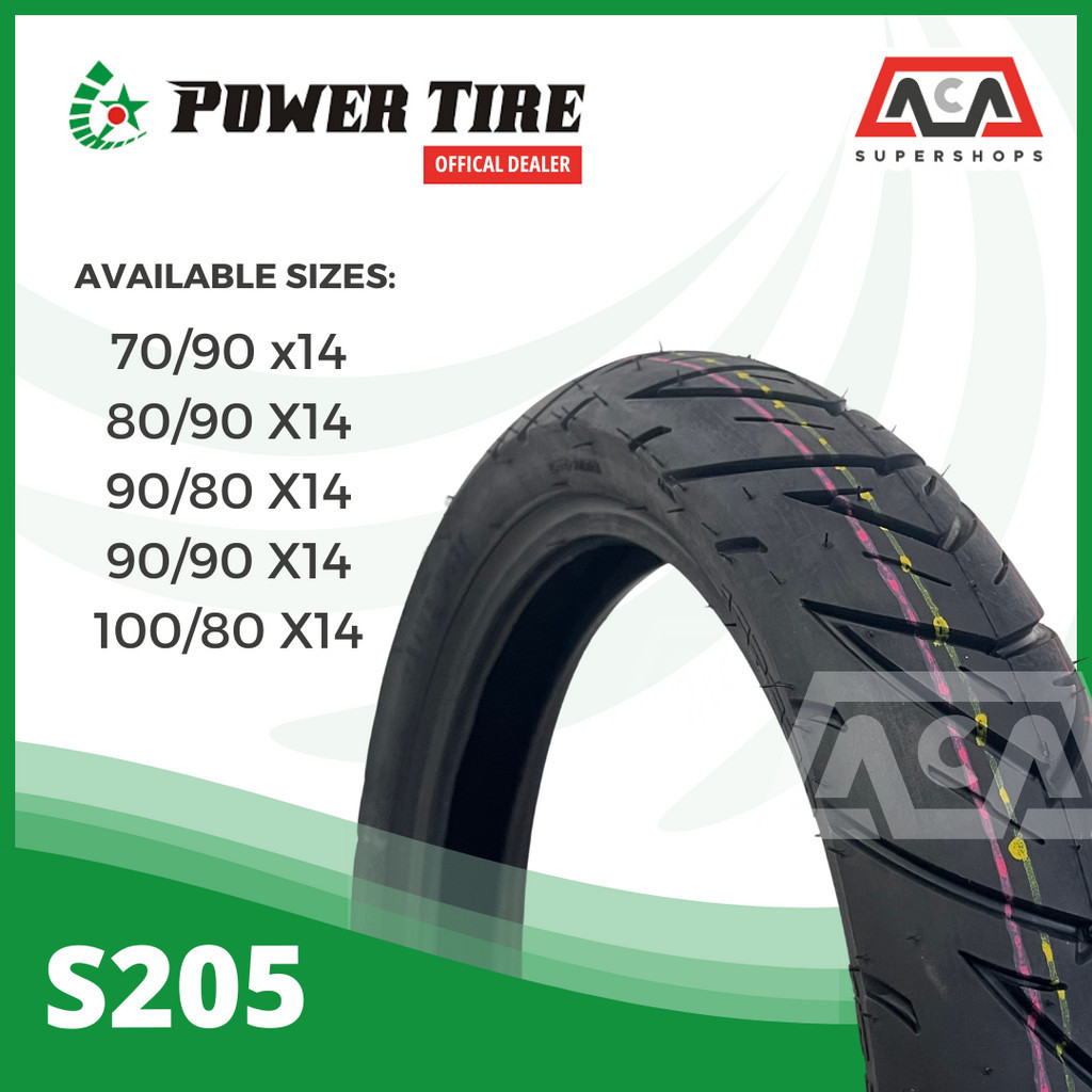 POWERTIRE (S205) TIRE FOR SCOOTER X14 | Shopee Philippines
