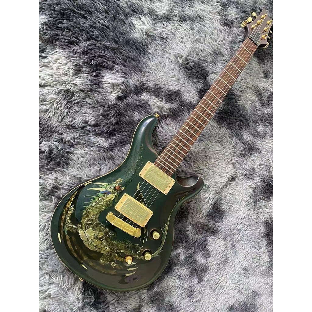 PRS Paul Reed Smith Private Stock Dragon 2000 Flame Maple Top Electric ...