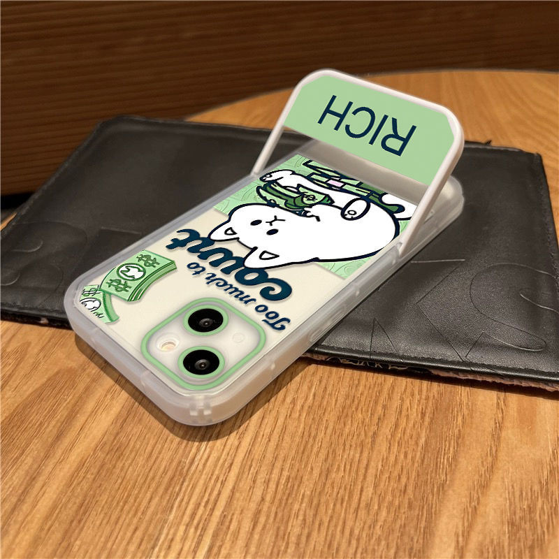 Rich Cat Stand Folding Phone Case For Huawei Nova 12i Y91 Y72 11 12 11i ...
