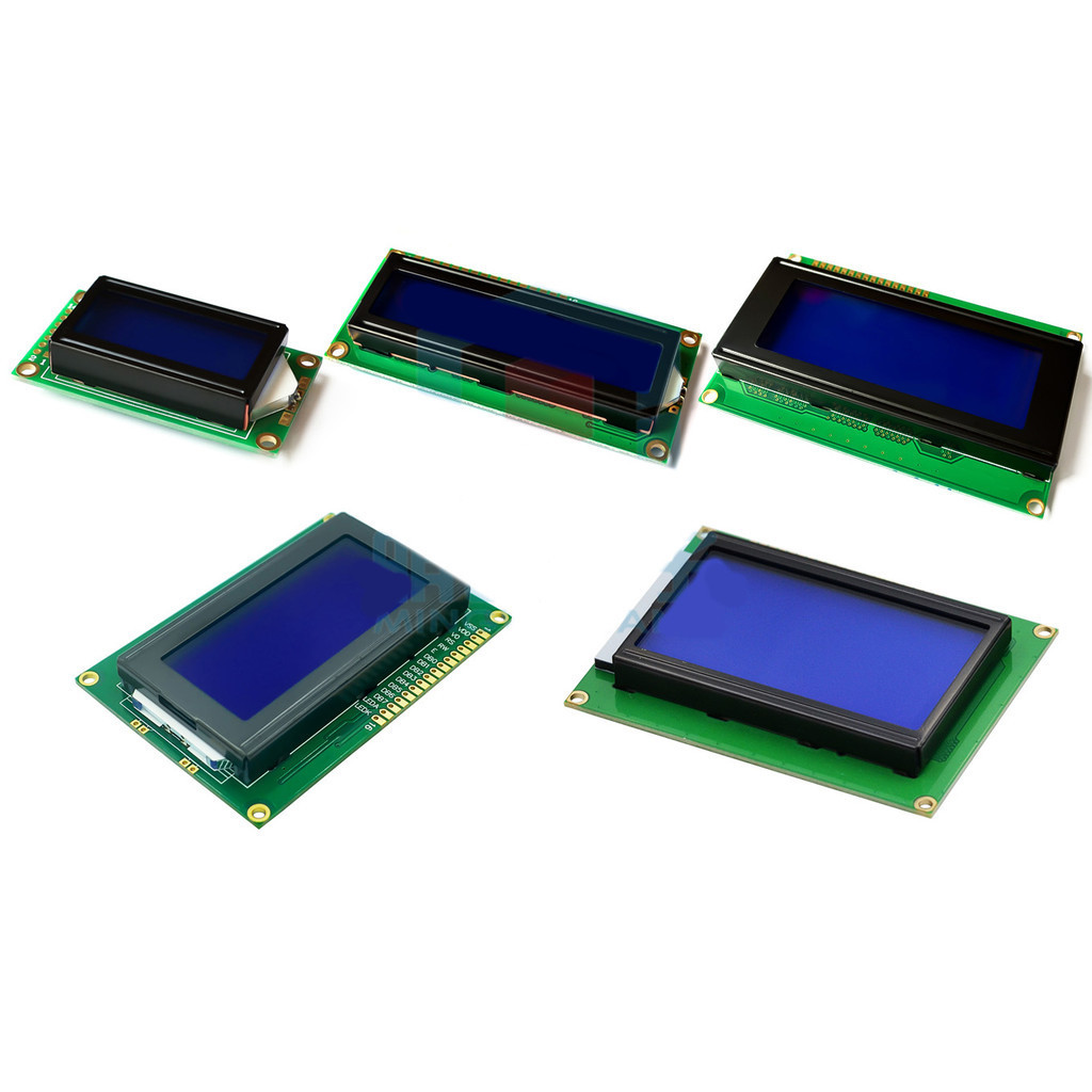 Blue Screen/Yellow Green Screen 1602A/2004A/12864B LCD Screen 5V LCD ...