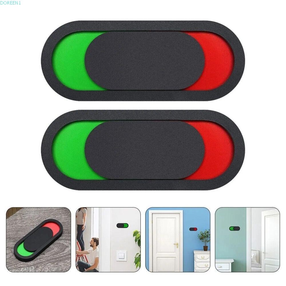 DOREEN1 Do Not Disturb Sign, Slider Open 10*4cm Toilet Door Vacant ...