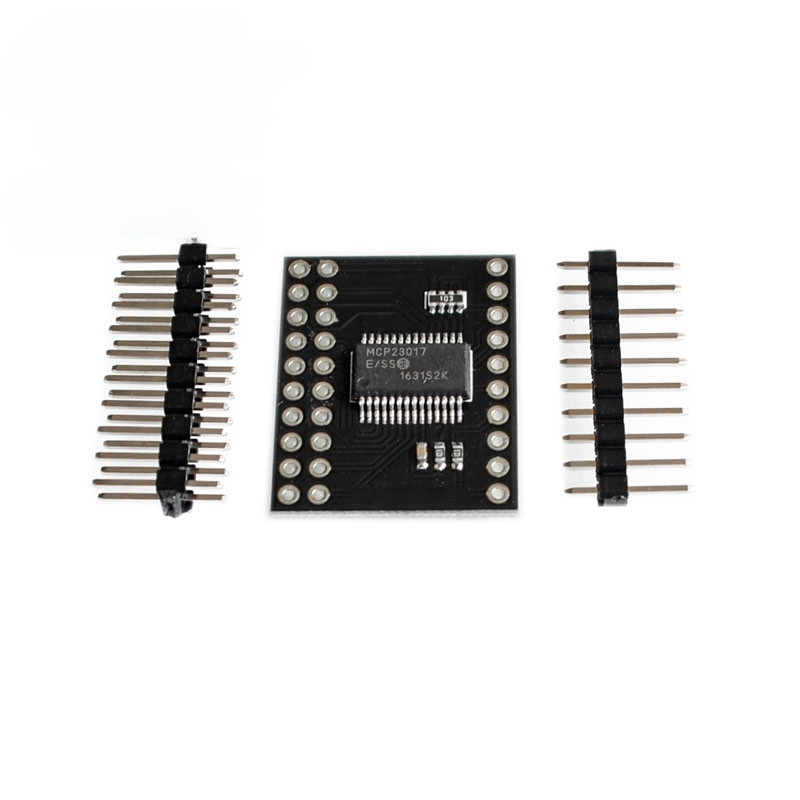 MCP23017 Serial Interface Module IIC I2C SPI MCP23S17 Bidirectional 16 ...