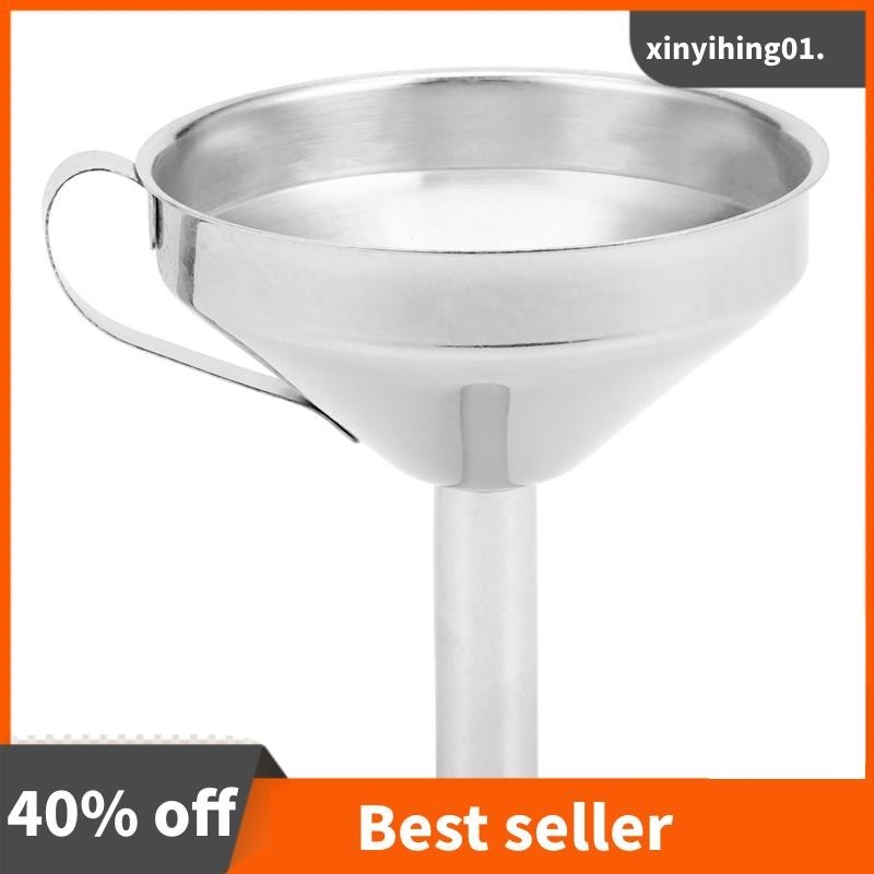 Stainless Steel Kitchen Funnel with Detachable Filter for Transporting ...