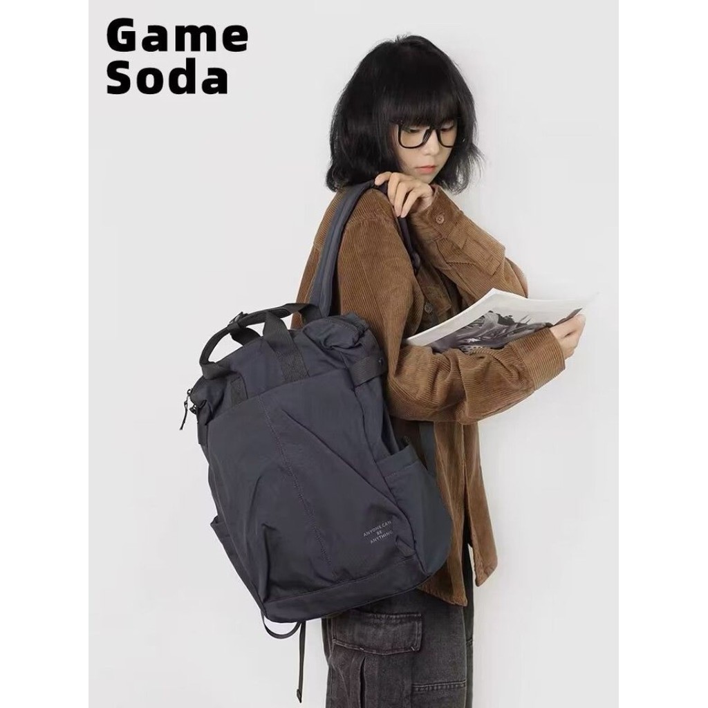 [mushroom] Video Game Soda Large Capacity Backpack Male College Student ...
