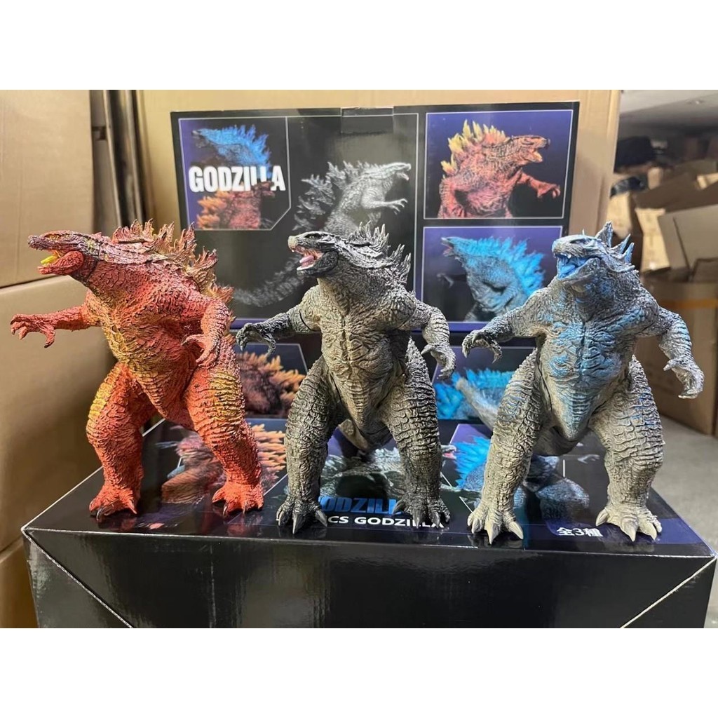 King of Monsters GODZILLA vs King Kong Red Lotus GODZILLA Form Figure ...