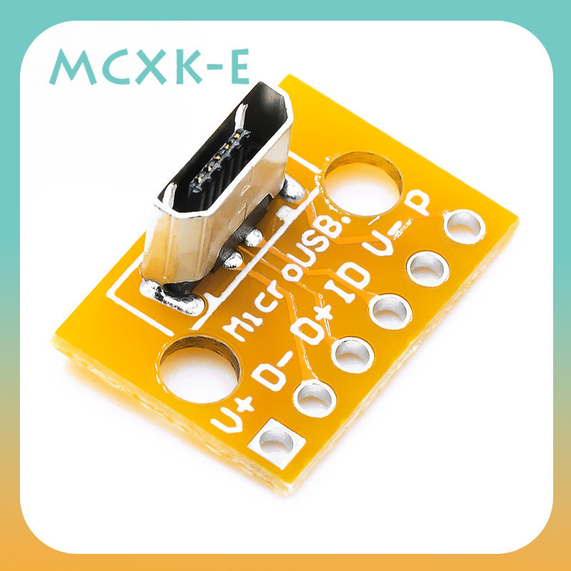Vertical MiCroUSB Female Socket PCB Welding Adapter Board Welding ...