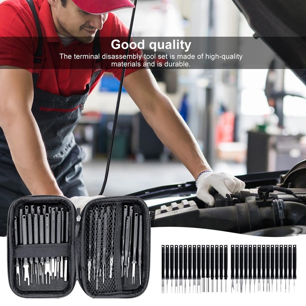 Terminal Removal Tool Kit Wire Pin Removal Tool 30pcs Wire Terminal ...