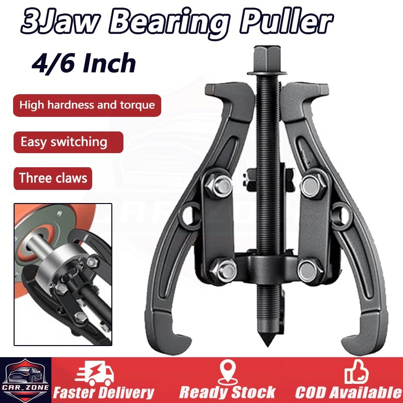 4/6inch 3 Jaw Gear Puller Bearing Puller Performance Tool 2 Jaw Gear ...