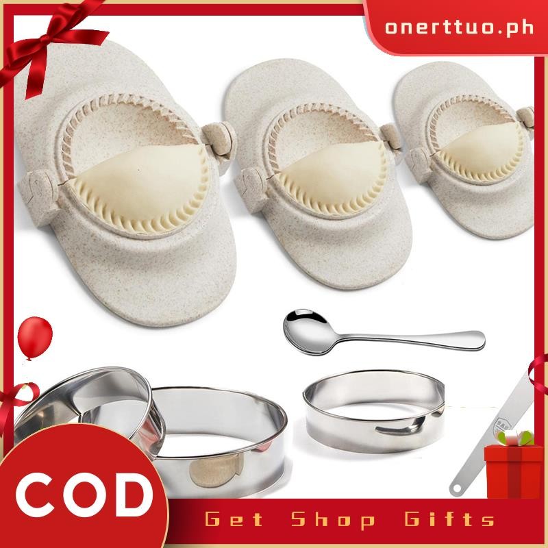 Empanada Maker Press, 6 Inch Extra Large Dumpling Maker Set with Dough ...