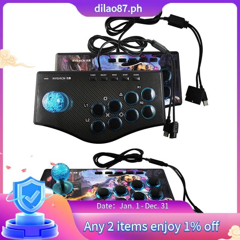 Retro Arcade Game Rocker Controller Usb Joystick For Ps2/Ps3/Pc/Android ...