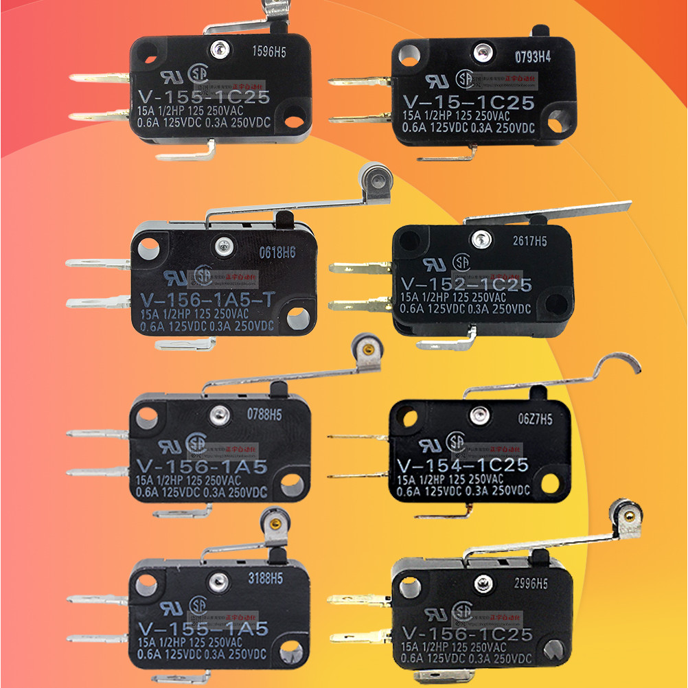 OMRON Micro Switch V-15-155-156-151-152-153-154-105-1C25-1A5-T-1B5 | Shopee Philippines