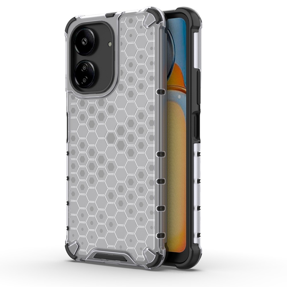 For Xiaomi Poco C65 Translucent Honeycomb Pattern Case | Shopee Philippines