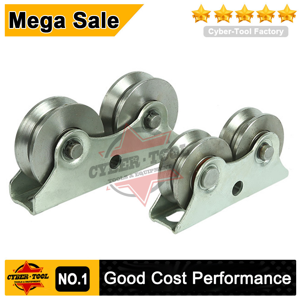 Sliding Gate Track Roller 2 in 1 V Groove Sliding Gate Double Roller ...