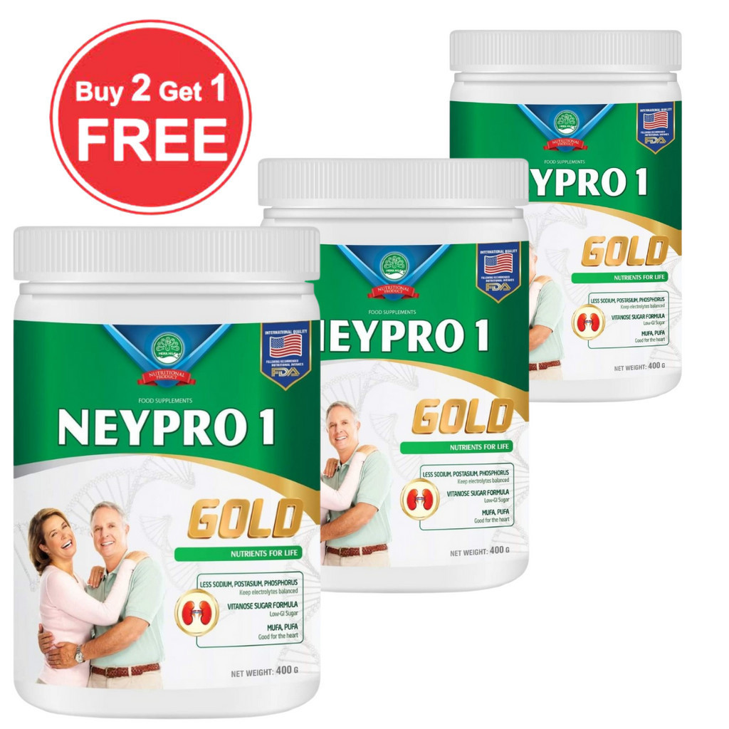 NEYPRO 1 GOLD MILK 400G - Buy 2 Get 1 Free | Shopee Philippines