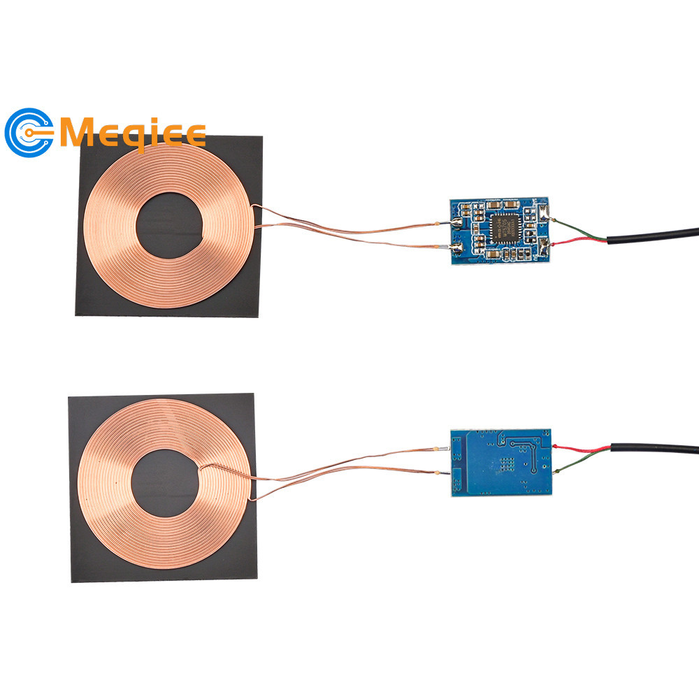 3W/10W Mini Wireless Charging PCBA Board Coil Universal Built-in DIY ...