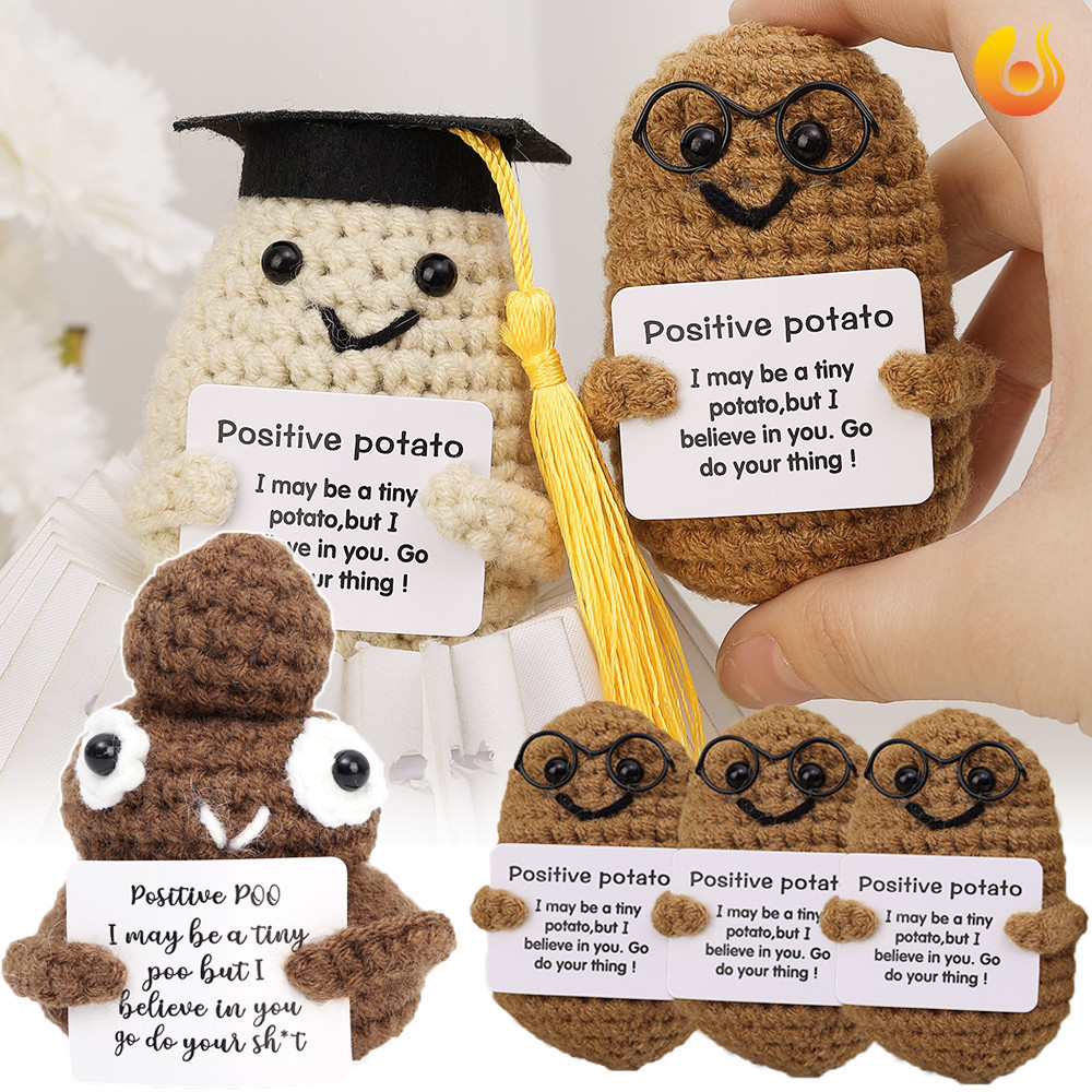 Creative Personalized Graduation Season Positive Energy Potato Doll ...