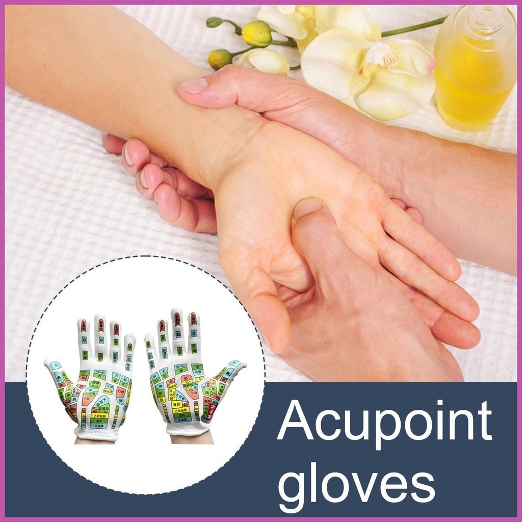 Hand Reflexology Gloves Hand Reflexology Tools Acupoint Gloves for ...