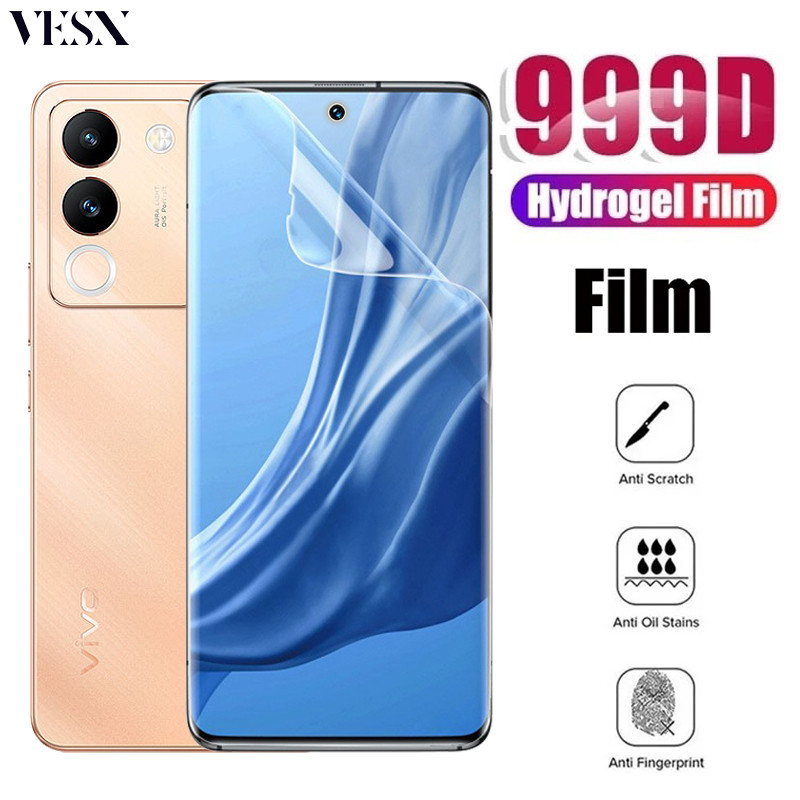 Soft Hydrogel Full Screen Protector Film For VIVO V50 V50E V40 Lite V30 V30E V29 V29E V27 V27E ...