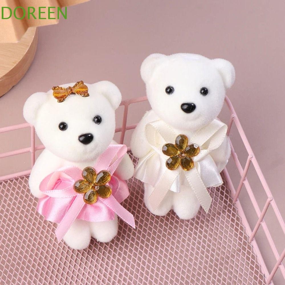 DOREEN 10pcs/set Bear Plush Foam Toys, Foam Bear Plush Animal Mini Bear ...