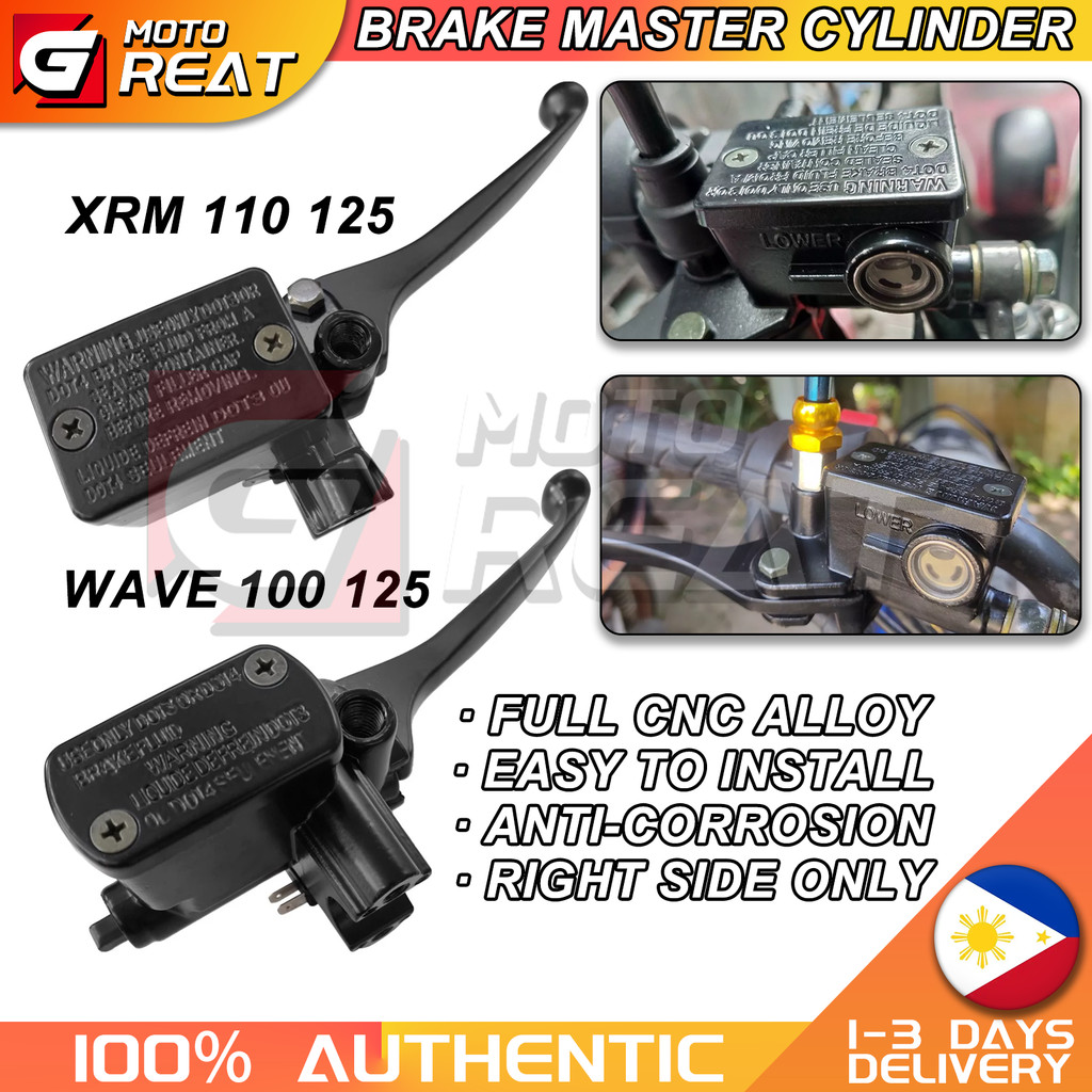 Brake Master Honda XRM 110 125 Wave 100 110 125 Black Motorcycle Handle ...