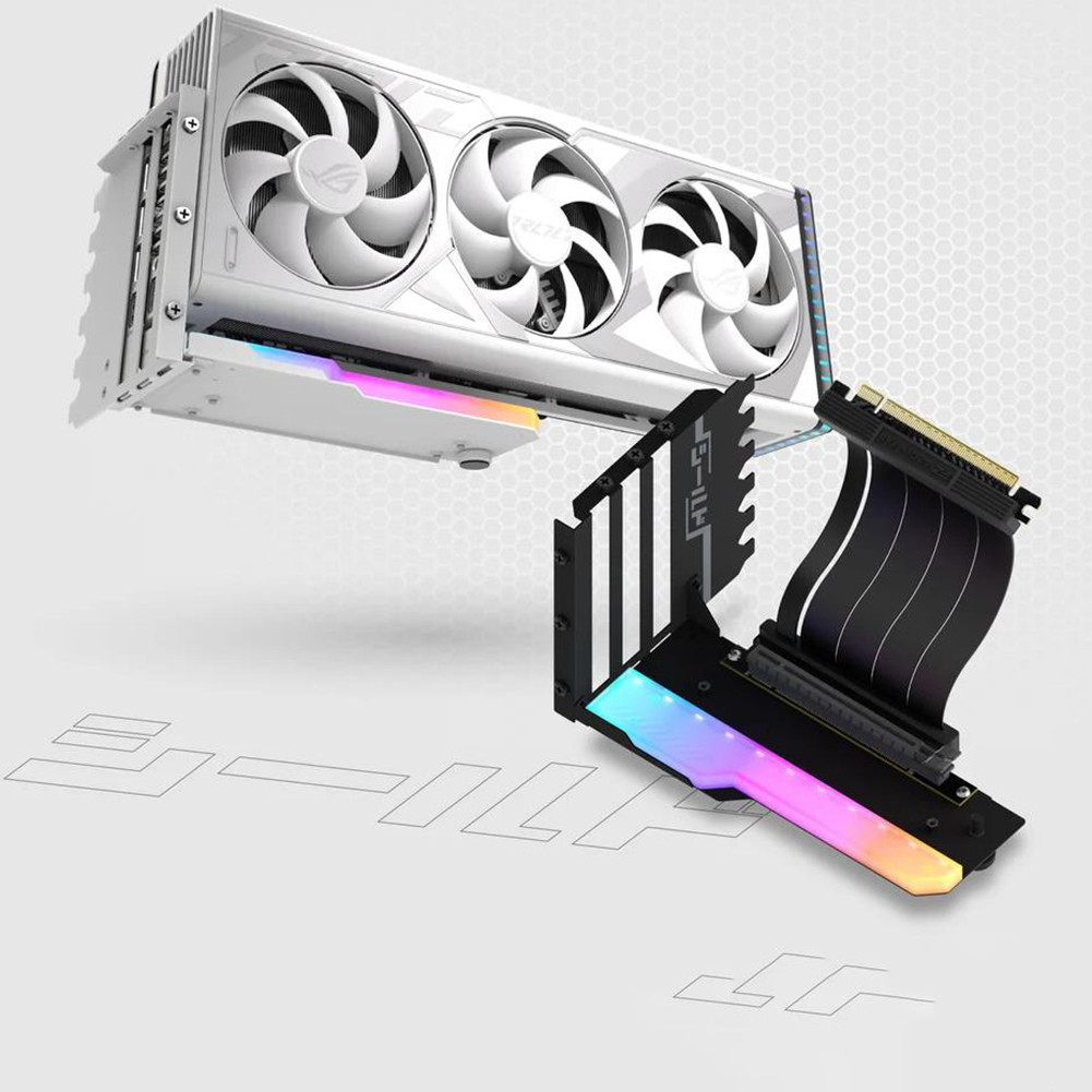 [Aluminum Alloy] [ATX PC Case] Vertical GPU Mount Bracket Holder [Dual ...