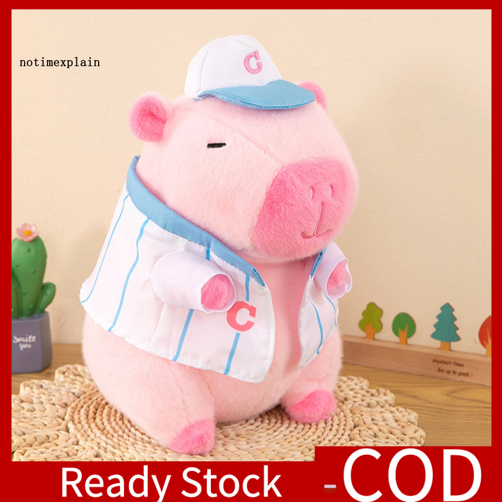 NTA Animal Plushie Decor Tennis Capybara Toy Adorable Capybara Plush ...