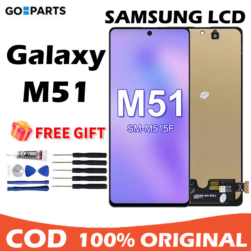 For Samsung Galaxy M51 M515 M515F LCD Display Touch Screen Digitizer ...