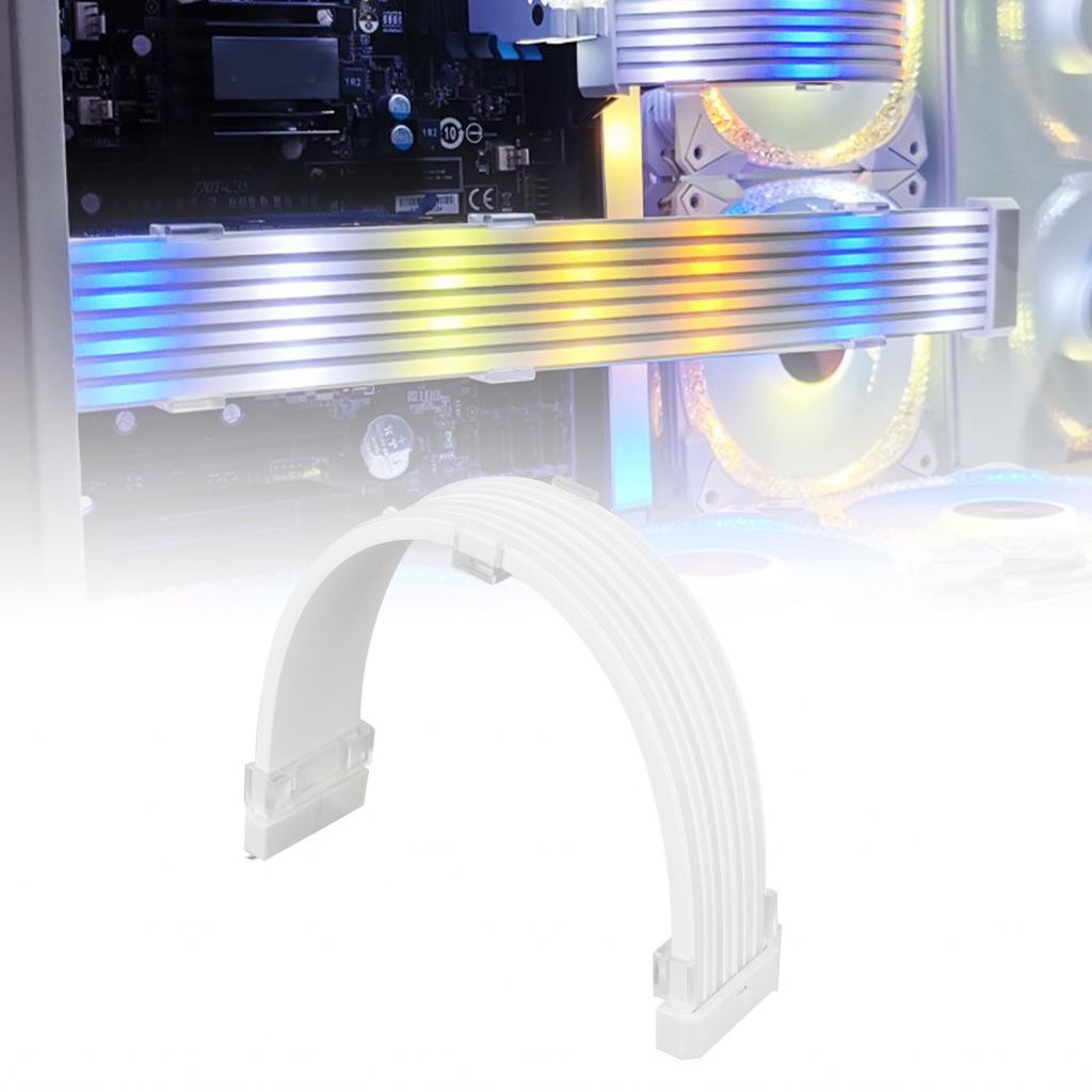Buybybuy Flex RGB ARGB PSU Cables PC GPU Cable 5V 3Pin Synchronized ...
