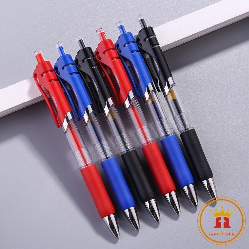 EMark 0.5mm Press Neutral Gel Pen Bullet Neutral Pen Business Office ...